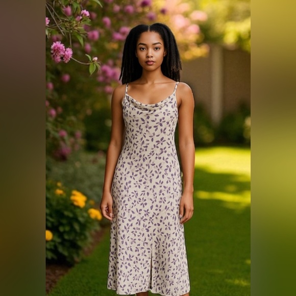 Chateau | Dresses | La Chateau Purple Floral Maxi Dress | Poshmark